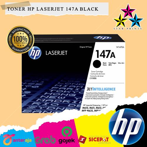 Jual TONER HP LASERJET 147A (W1470A) Original Black - Jakarta Pusat ...