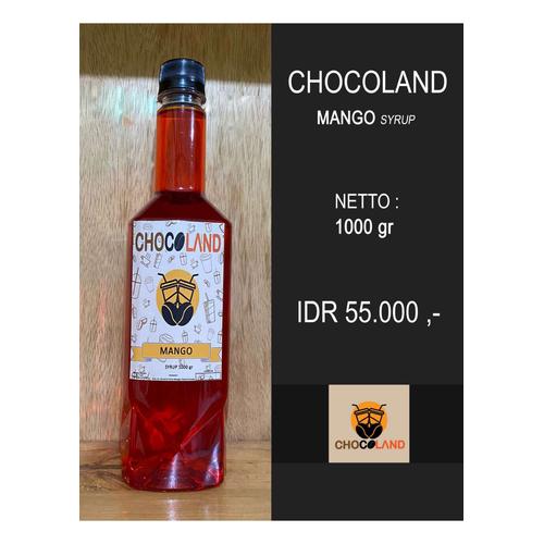 Jual Mango Syrup - Chocoland - Jakarta Barat - Chocoland Syrup | Tokopedia