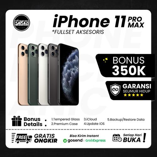 Jual iPhone 11 promax Second resmi Ex international fullset original ...