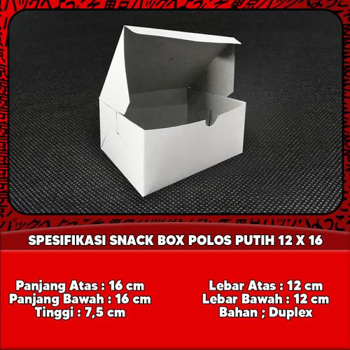 Jual SNACK BOX DUPLEX PUTIH - SNACK BOX CATERING - SNACK BOX ACARA ...