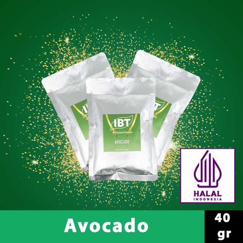 Jual Bahan Minuman Bubuk Rasa Avocado Instant IBT Drink Powder Sachet ...