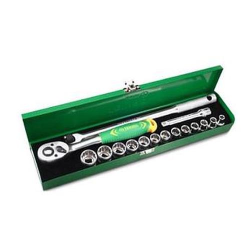 Jual TEKIRO SC-SE0597 1/2" DR. SOCKET SET 12 PT 8 - 24 MM (SM) 17 PCS - Jakarta Barat - RECSHOP ...