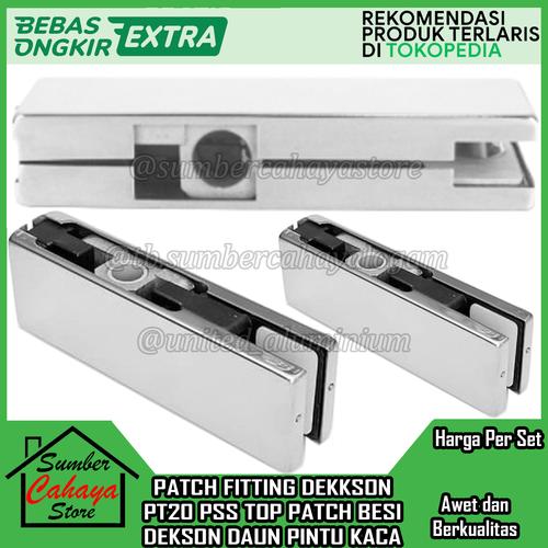 Jual Patch Fitting Dekkson PT 20 Penjepit Engsel Pintu Kaca Atas Jepitan - Kota Palembang ...