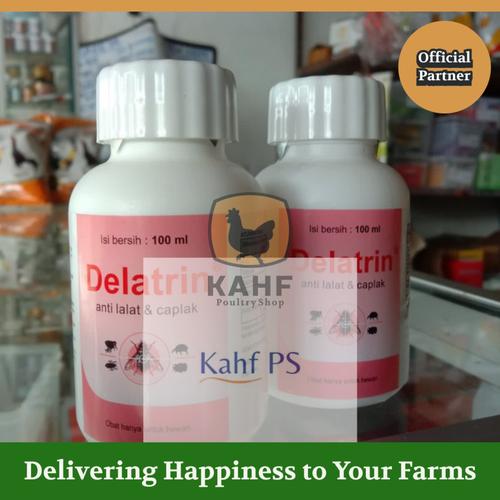 Jual Delatrin 100 ml Obat Anti Parasit Serangga Lalat Caplak Kutu - Kab ...