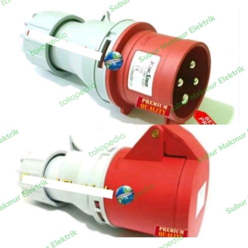 Jual KLARSTERN steker mobile plug/socket mobile mounting 4pin 16A/4pin ...