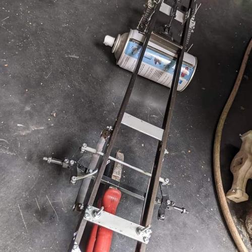 Jual sasis miniatur rc truck/ truk tronton skala 14 - dengan aspikul ...