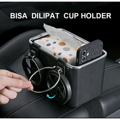 Jual Cup Holder Mobil Multifungsi/Tempat Tisu/Tempat Botol Serbaguna ...