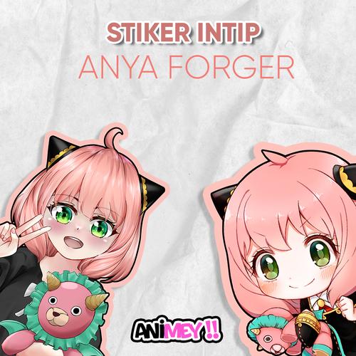 Jual Stiker Anya Forger Intip Samping Sticker Waterproof Anime Spy X Fami 1 Kiri Big Kab