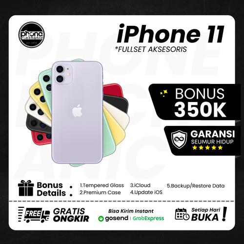 Jual iPhone 11 Second resmi Ex international fullset - red, 64gb grs ...