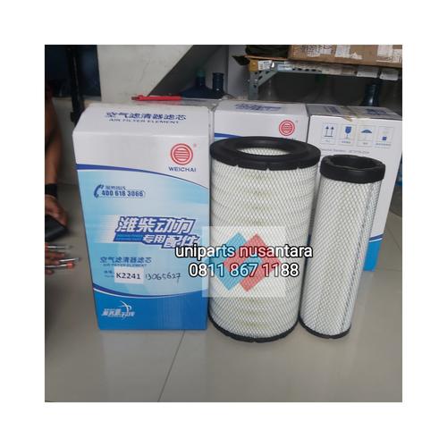 Jual FILTER UDARA / AIR FILTER WEICHAI 13065627 860135416 4110002852014 ...
