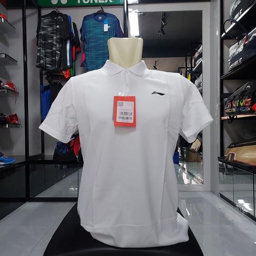 Jual Baju Badminton berkerah Li-ning Polo T Shirt Lining APLS069 ...