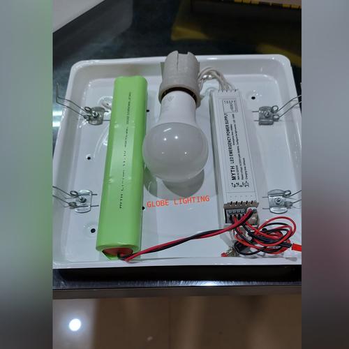 Jual KAP LAMPU BARET KOTAK 22W KOMPLIT EMERGENCY LED N LAMPU LED 8W ...