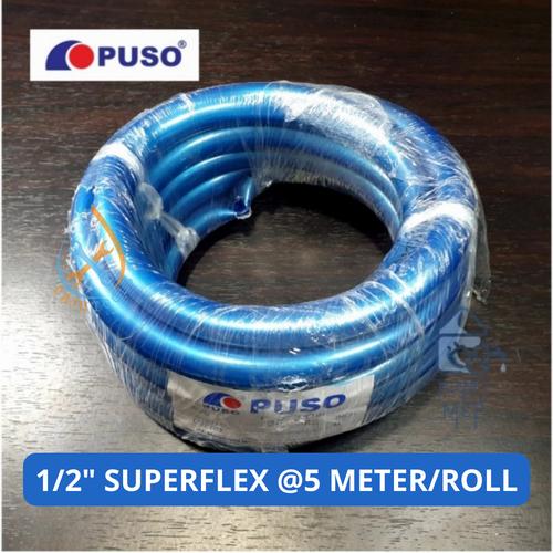 Jual PUSO Selang Air 1/2 Inch Superflex 1 Roll ( 5mtr / 10mtr / 15mtr ...