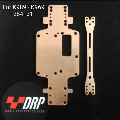 Jual Wltoys K989 K969 Original Chassis Frame Metal Set RC Part - Kota ...
