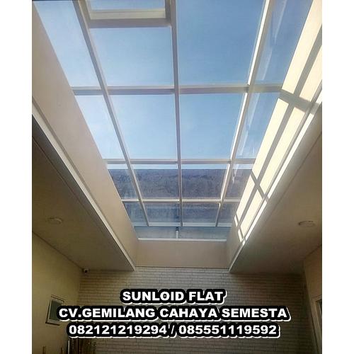 Jual Sunloid flat ( 2 mm ) Atap Transparan Solid / Atap Polycarbonate Sheet - Kab. Sidoarjo - CV ...
