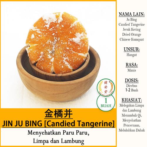 Jual JIN JU BING-JERUK KERING-Candied Tangerine [金橘并]Herbal TCM-per ...