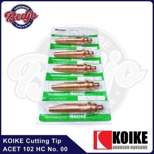 Jual Koike Cutting Tip Acetylene No. 00 - Mata Blander Las Potong ...