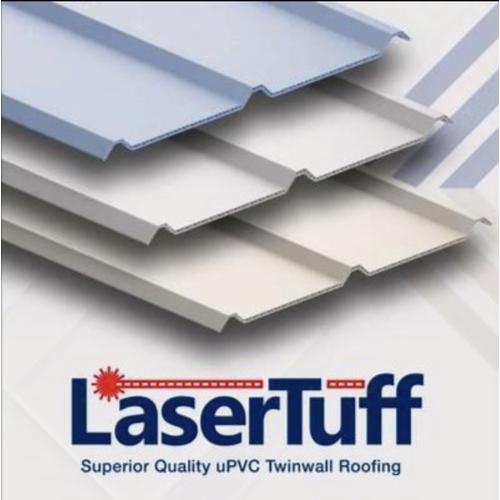Jual Lasertuff Atap U PVC lebar effektir 83 cm tebal 10 mm utk ...