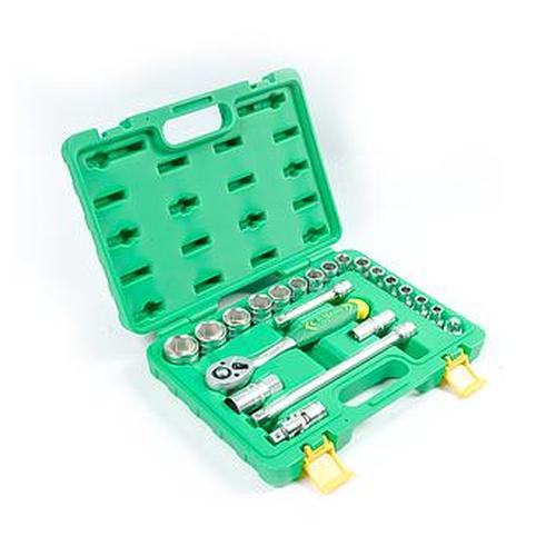 Jual TEKIRO SC-SE0611 1/2" DR. SOCKET SET 6 PT (TB PLASTIK) (SM) 22 PCS - Jakarta Barat ...
