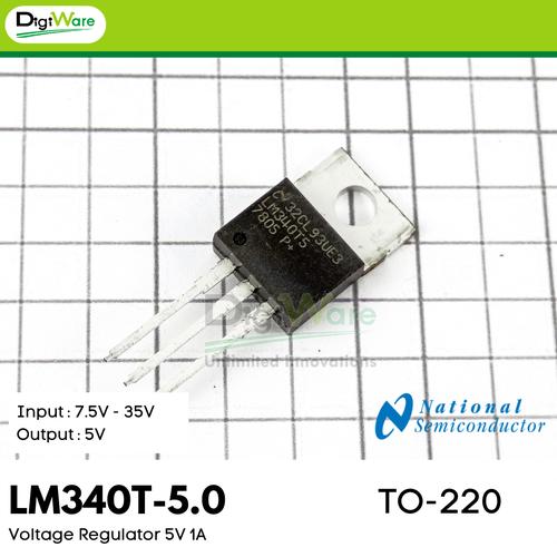 Jual LM340T-5.0 LM340 Voltage Regulator 5V 1A TO-220 - Kota Surabaya ...