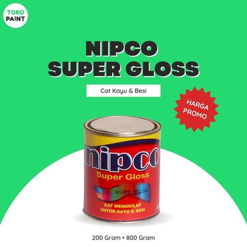 Jual Nipco Super Gloss • Cat Mengkilap Kayu & Besi - Galon (800 g ...