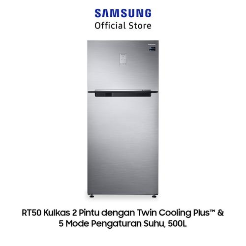 Jual KULKAS 2 PINTU DIGITAL INVERTER SAMSUNG RT50K6241S8 ELEGANT INOX ...