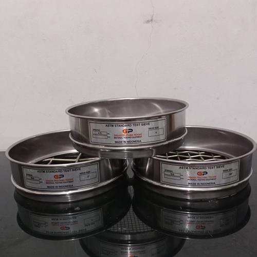 Jual Sieve analysis test Mesh 10, Saringan Mesh 10 ( 2.00 mm ), Ayakan ...
