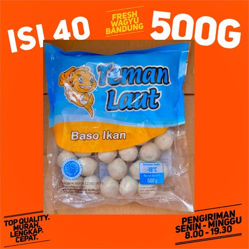 Jual TEMAN LAUT BASO IKAN PUTIH Fish Ball Kuah Suki Shabu Steamboat ...