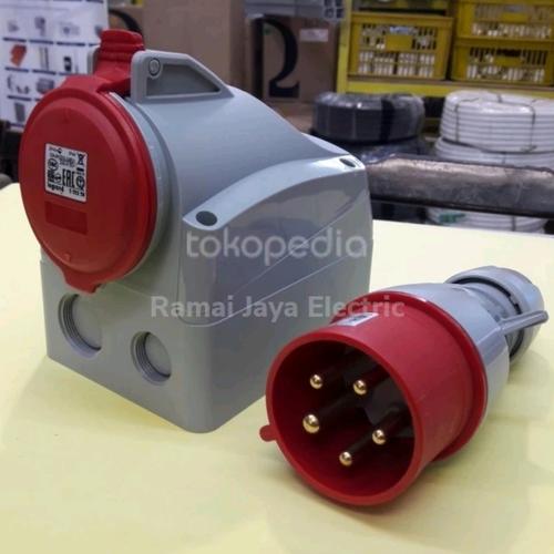 Jual SURFACE MOUNTING 32 AMPER 3 PHASE 5 KAKI LEGRAND 3 PHASE 32A 5PIN ...