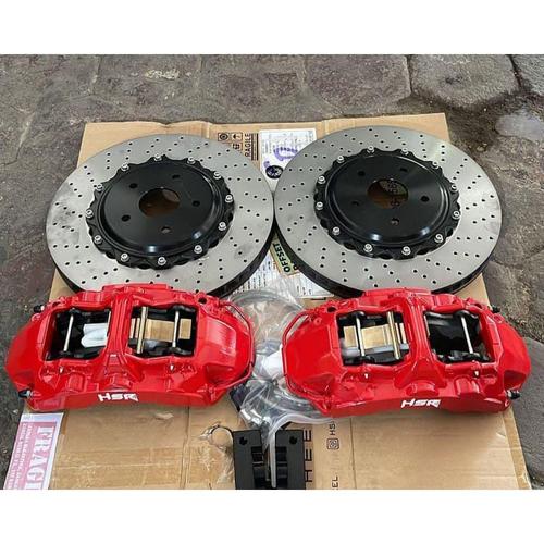 Jual BBK RED HSR 4 PISTON 285X24 ( Depan ) untuk Honda Jazz dan Brio ...
