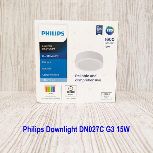 Promo Lampu Philips Downlight LED Plafon DN027C Gen 3 LED15 15W D200 ...