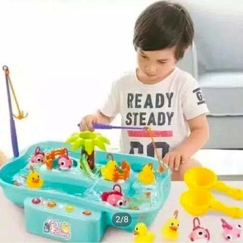 Jual MAINAN ANAK PANCING KOLAM BEBEK/PANCINGAN ANAK ELECTRIK FISHING ...