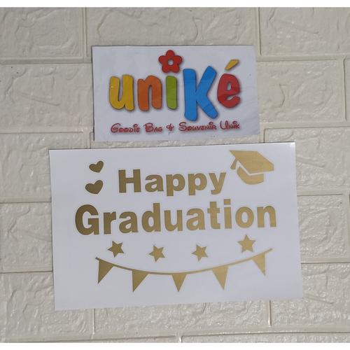 Jual Stiker Balon PVC HBD / Sticker Balon Bening Transparan Cutting ...