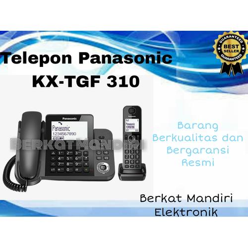 Jual Panasonic Telephone KX-TGF310 - Telepon Cordless Wireless Digital ...