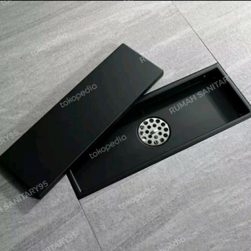Jual SMART FLOOR DRAIN 30 CM BLACK / SMART DRAIN HITAM 30 CM - Jakarta ...