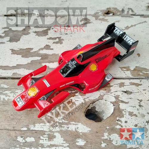 Jual Tamiya Body Custom Shadow Shark with Glossy Vernish for AR Chassis ...