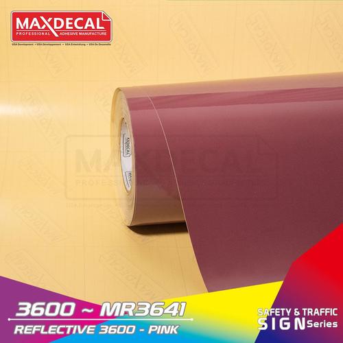 Jual [Meteran] Maxdecal Reflective Scotlite 3641 Pink 60cm - Kab ...