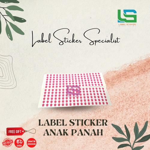Jual STIKER ANAK PANAH PENANDA ARAH 8X8 MM - Jakarta Barat - Label ...