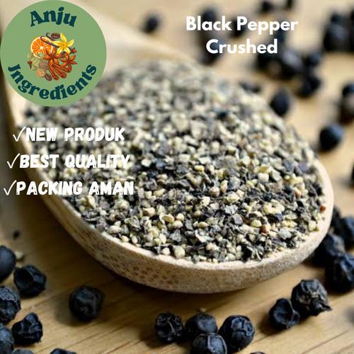 Jual Lada Hitam Kasar 500gram / Black Pepper Crush / Lada Hitam Pecah ...