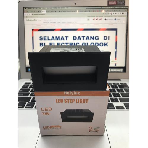Jual Steplight Holylux 3W 3000K Lampu Tangga Step Light LED 3 watt - Jakarta Barat - BL ELECTRIC ...