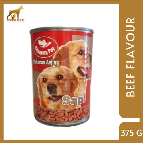 Jual makanan basah kaleng anjing CHUMMY BEEF / SAPI 375g-WET DOG FOOD ...
