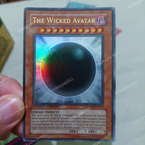 Jual The Wicked Avatar - Ultra Rare Limited Edition JUMP yugioh - Kota ...