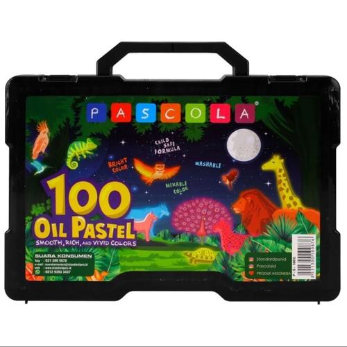 Jual crayon pascola hexagonal 100 warna - bubble/dus - Kota Bandung ...