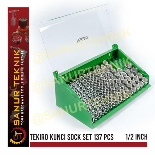 Jual TEKIRO Socket Chest Set 1/2" 137 PCS / Kunci Sock Set 137 Pcs 1/2 ...