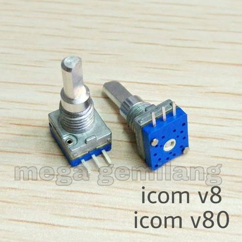 Jual Potensio HT ICOM IC V80 U80 G80 Rotary Channel IC-V80 Rotari ICV80 ...
