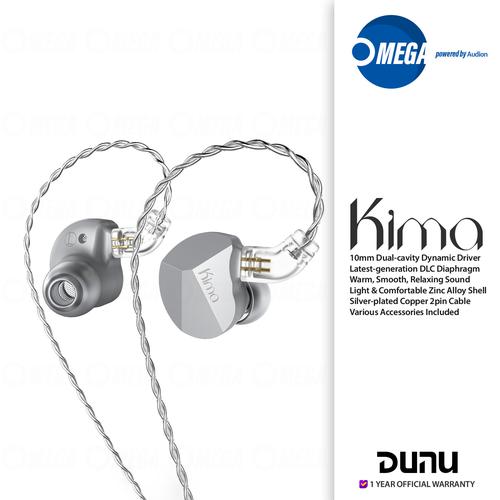 Promo DUNU KIMA 10mm DLC Dual-chambered Dynamic Driver 2pin In-ear IEM ...