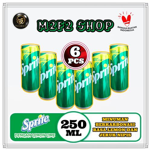 Jual Sprite Minuman Bersoda Kaleng | Can - 250 ml (Harga 6 Pcs ...