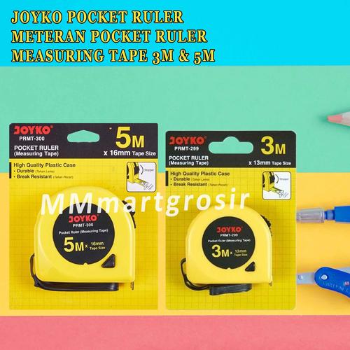 Promo Joyko Meteran / Meteran Pocket Ruler / Measuring Tape Joyko ...