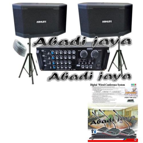 Jual Paket Sound System ASHLEY / anysong Ruang Rapat Mic Conference ...
