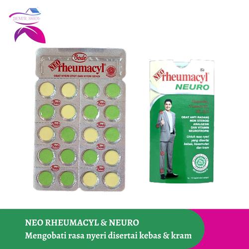 Promo Neo Rheumacyl Strip 20 Tablet / Obat Pereda Nyeri Otot Nyeri ...